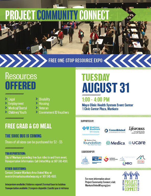 Project Community Connect | Greater Mankato Area United Way